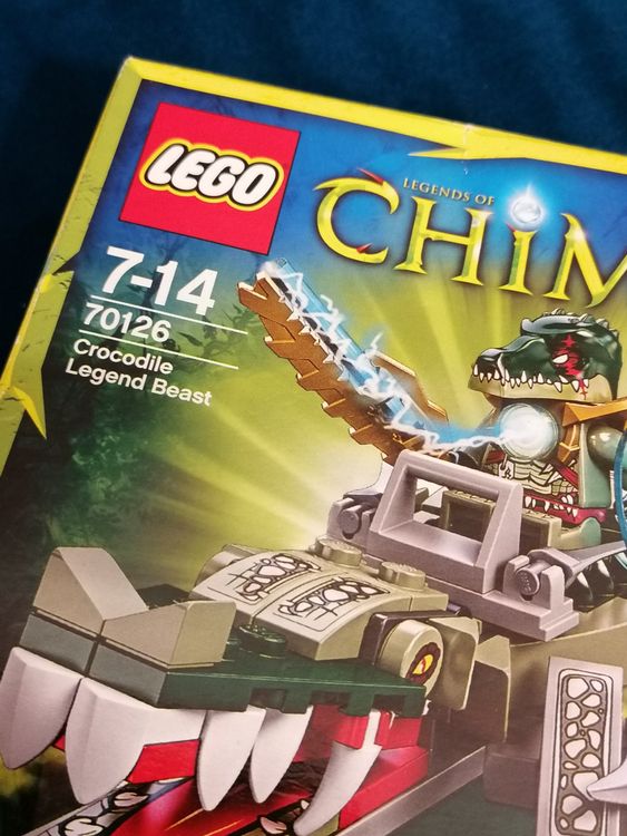 Lego Chima 70126 Crocodile Legend Beast (Neu und originalverpackt) in ...