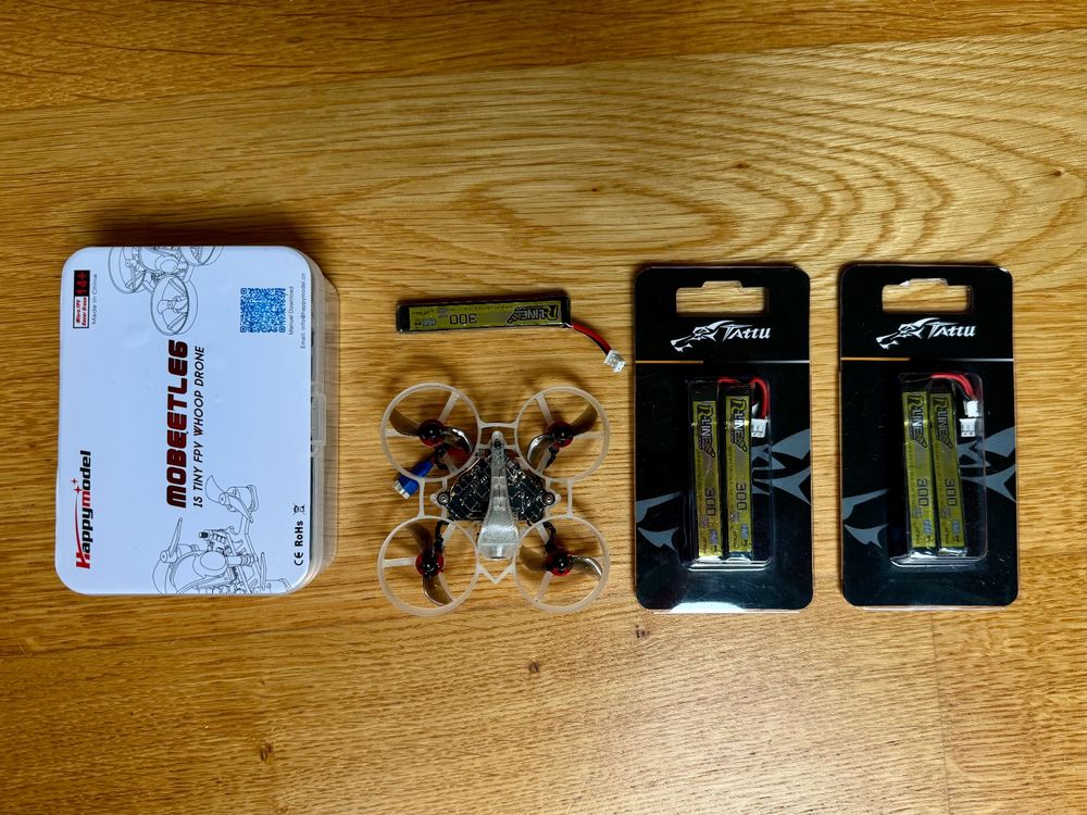 Happymodel Mobeetle 6 1s ExpressLRS ELRS FPV drone tinywhoop (Gebraucht ...