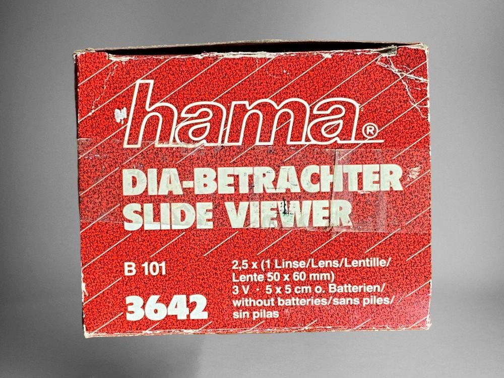 Visionneuse de diapositives Hama modèle 3642 B101 | Kaufen auf Ricardo
