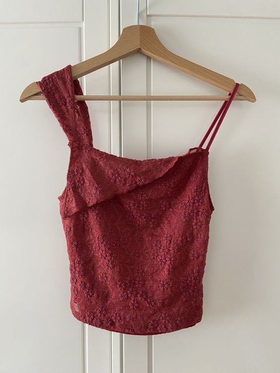 Motel Rocks lace Top rot S | Kaufen auf Ricardo