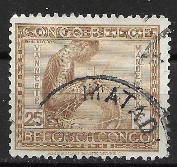 Belgisch-Kongo 1923: Korbflechter | Kaufen auf Ricardo