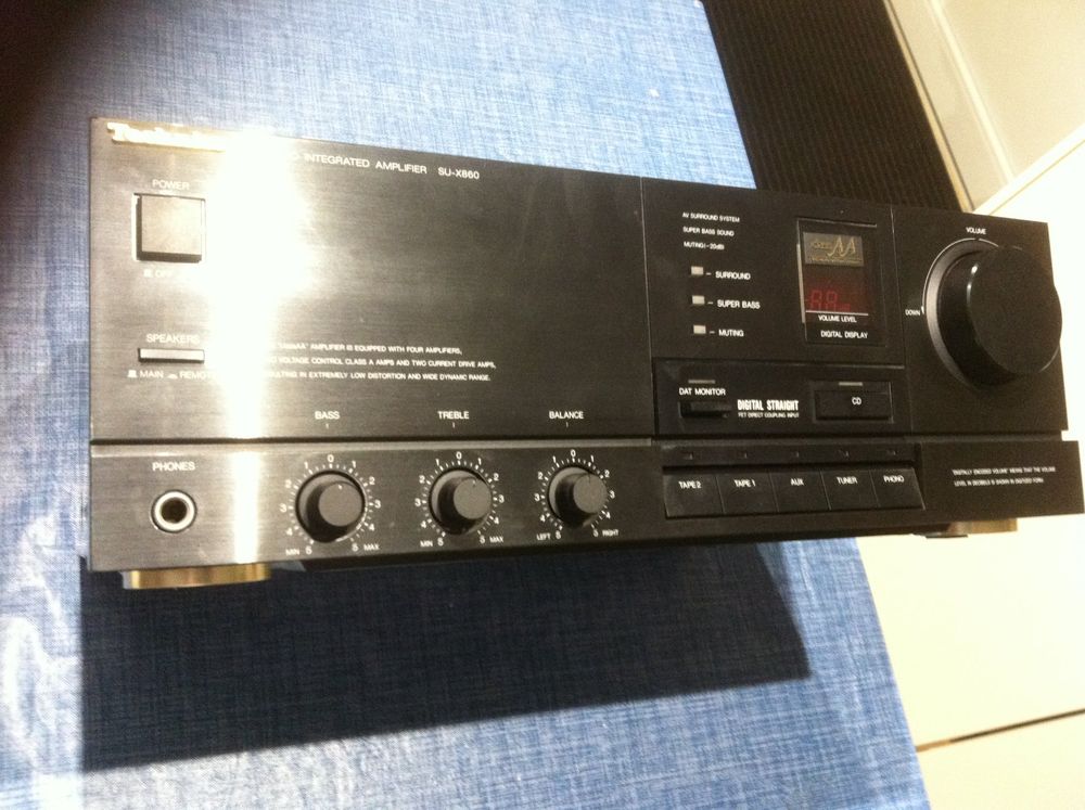 Amplificateur vintage Technics SU-X860 - super état | Kaufen auf Ricardo