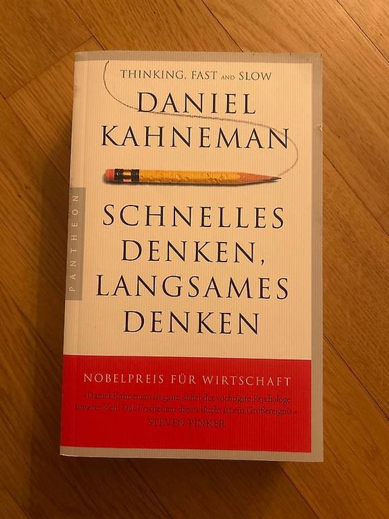 Sachbuch "Schnelles Denken, langsames Denken" von Kahnemann (Gebraucht ...