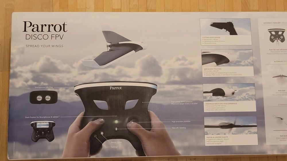 Parrot disco FPV (Neu und originalverpackt) in für CHF 400 – nur ...