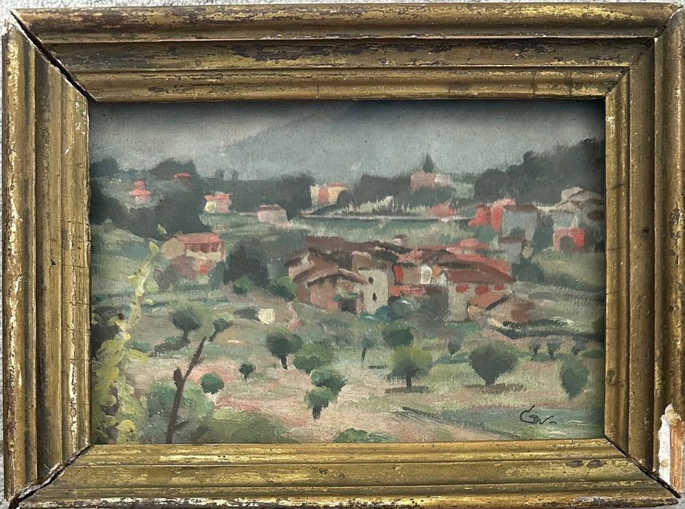 Anfang 20.J.H. Landschafts Gemälde Monogr | Kaufen auf Ricardo