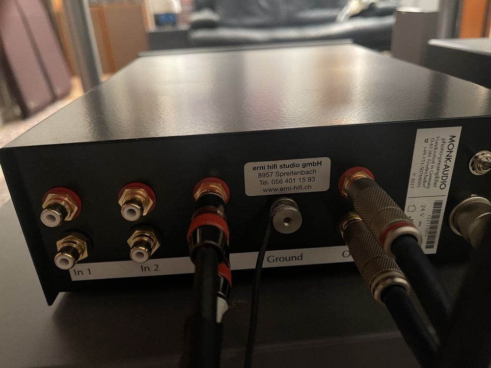 Monk-Audio Phono Vorverstärker - Top Zustand! (Neu (gemäss Beschreibung ...