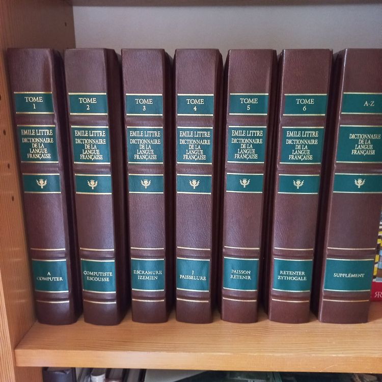 Dictionnaire de la langue française Emile Littré complet (Gebraucht) in ...