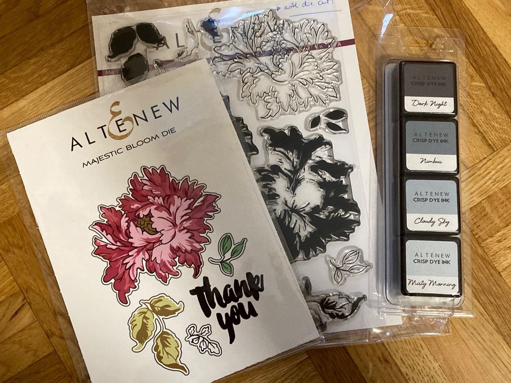 Altenew Stamp, Die and Ink Set ,,Majestic Bloom,, - neu (Neu und ...
