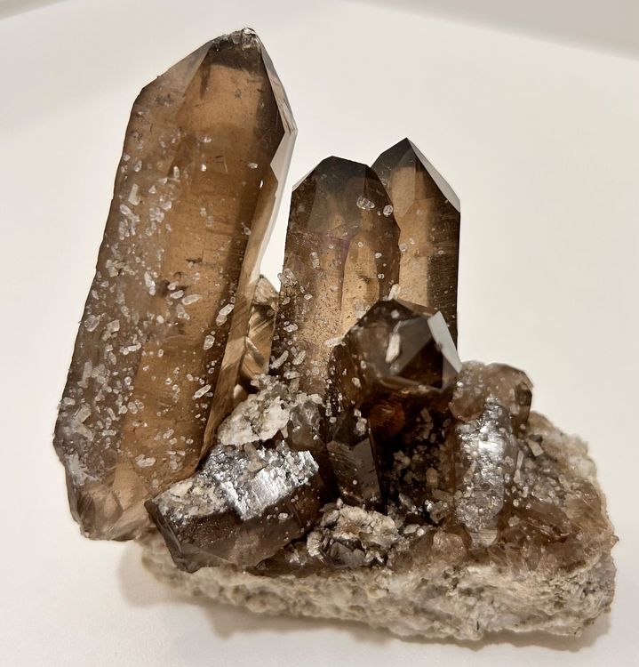 Handstufe Rauchquarz & Phenakit, Rufibachkluft Zinggenstock | Kaufen auf Ricardo