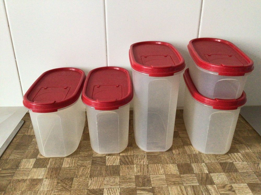 Tupperware. 5 Vorratbehälter (Gebraucht) in für CHF 30 – mit Lieferung ...