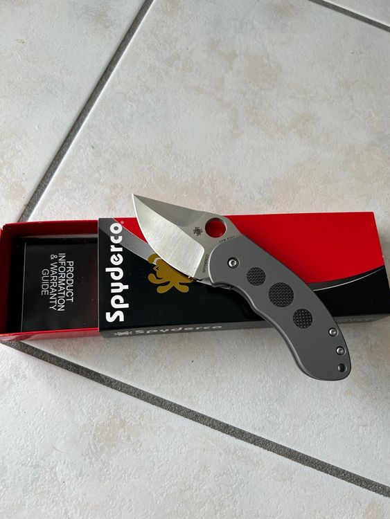 Spyderco C183TIP Burch Chubby (Neu und originalverpackt) in Villars-sur ...