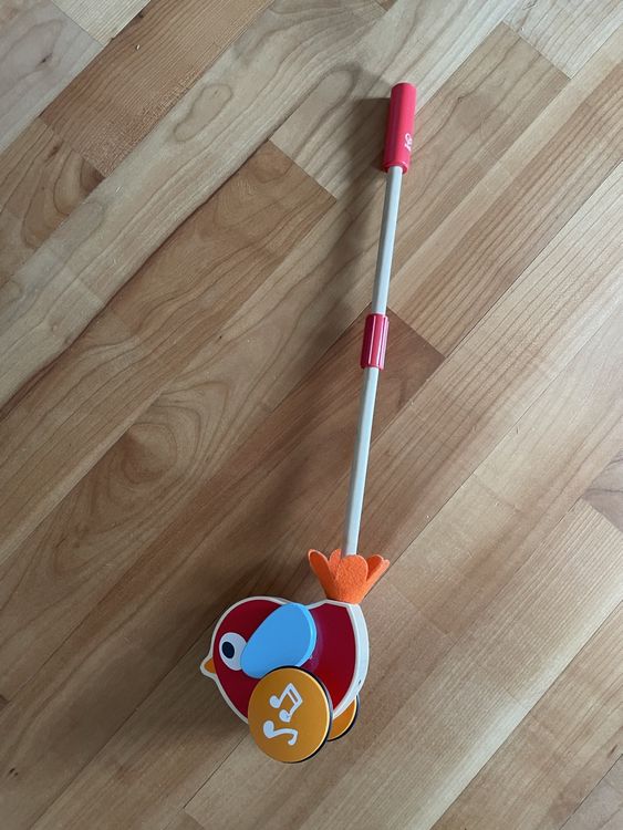 Hape Schiebevogel PEPE & FRIENDS – LILLY mit Sound aus Holz | Kaufen ...