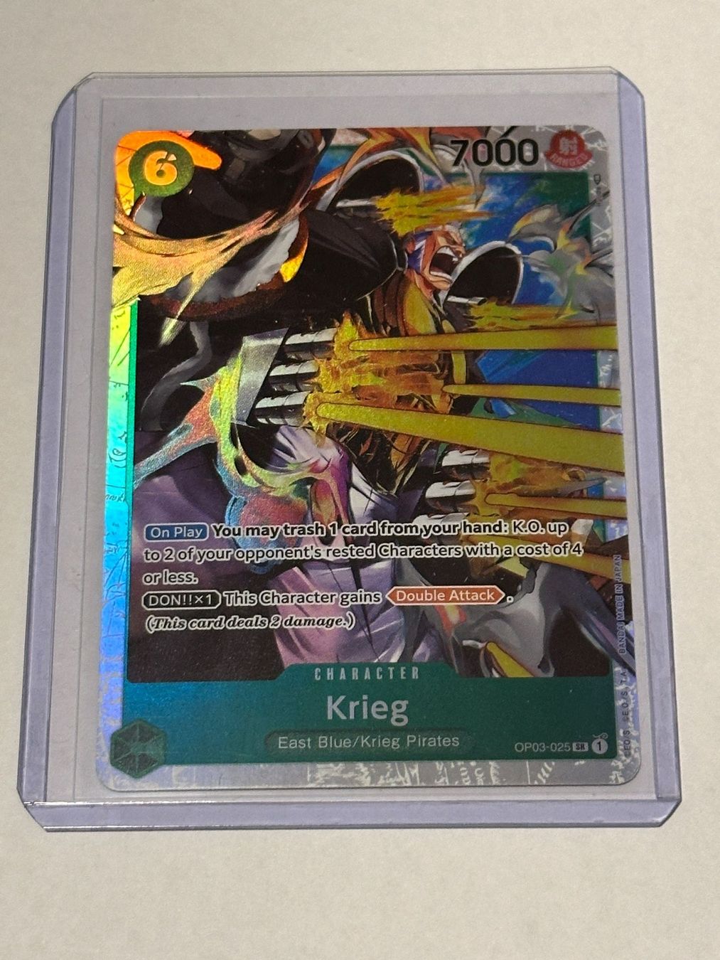 Krieg OP03-025 – One Piece TCG – NM (Gebraucht) in Oberentfelden für ...