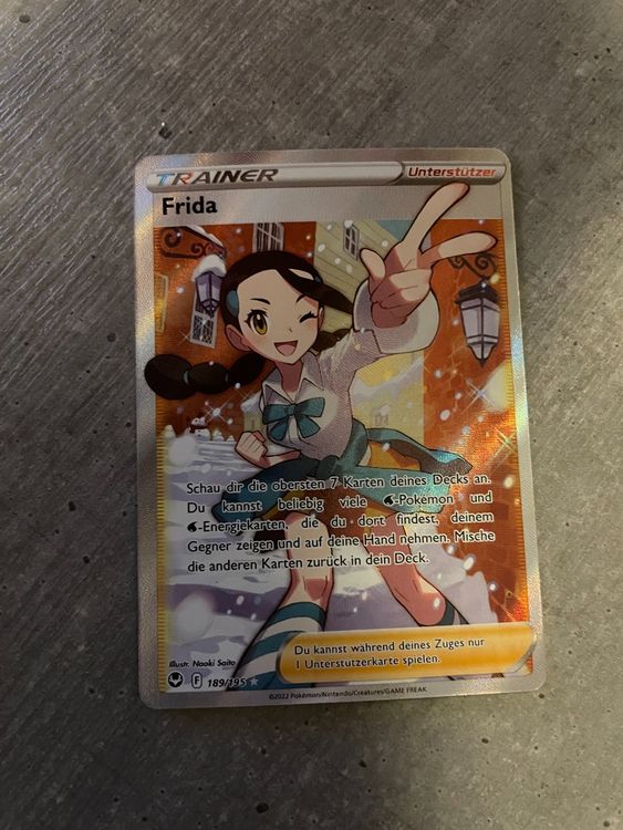 Pokémon Karte / Silberne Sturmwinde / Frida / Deutsch | Kaufen auf Ricardo