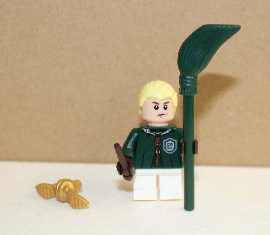 Lego Harry Potter Figur Draco Malfoy und Standplättli | Kaufen auf Ricardo