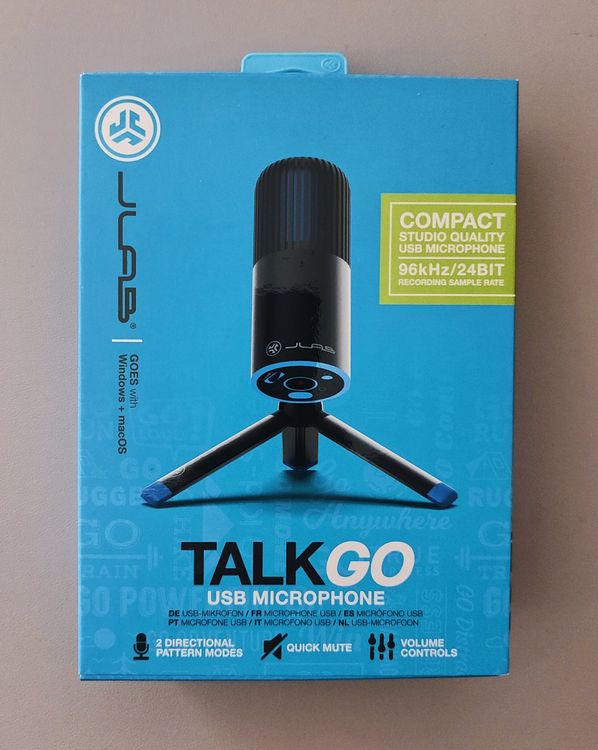 JLab Talk GO Podcast Youtube / Home Studio Mikrofon NEU (Neu und originalverpackt) in Bern für ...
