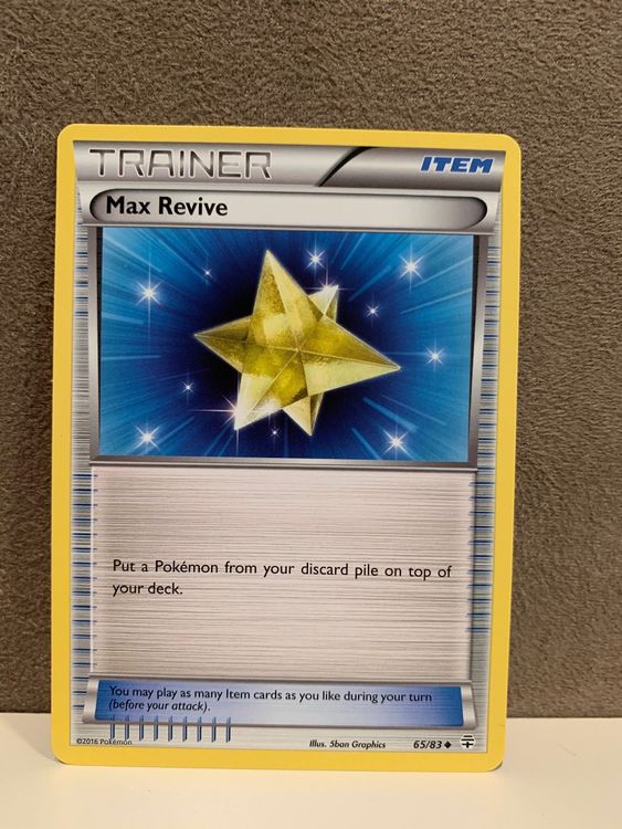 Pokemon Max Revive Trainer Generations ENG 65/83 (Gebraucht) in ...