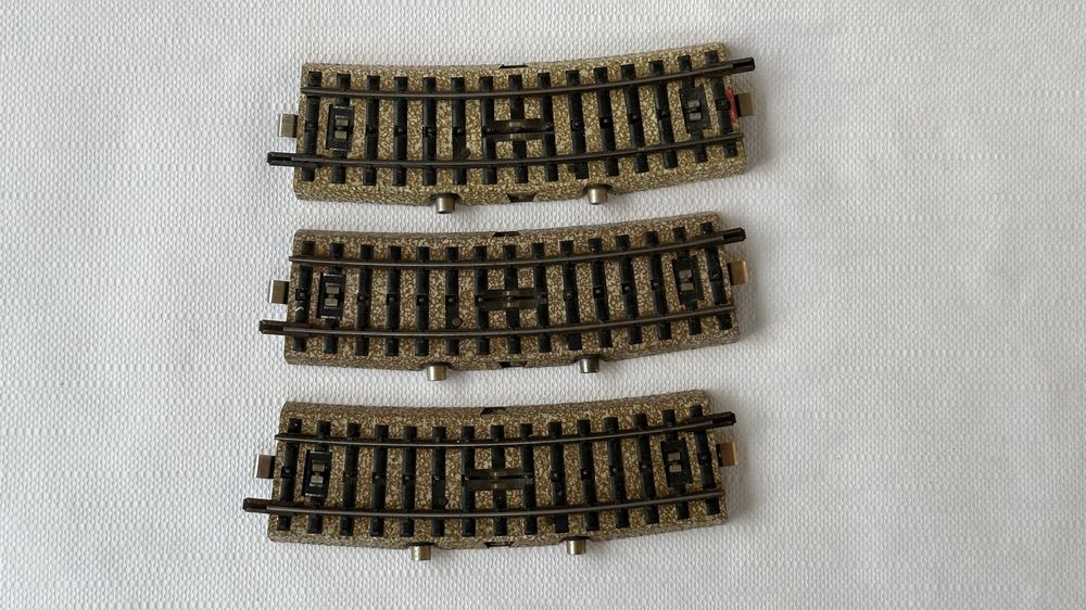 Märklin 3 x 5213 Schaltgleis gebogen, Spur H0 | Kaufen auf Ricardo