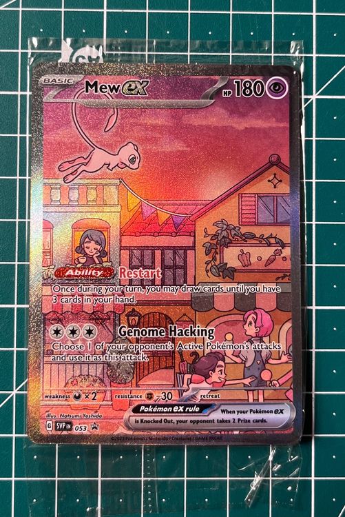 Mew ex Promo SEALED SVP 053 Pokemon Mew 151 (Neu (gemäss Beschreibung ...