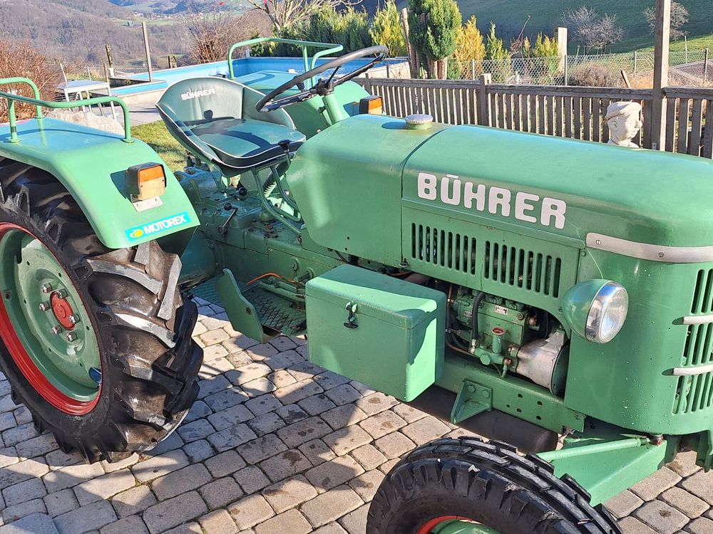 schöner Bührer Oldtimer Traktor (Gebraucht) in Eptingen für CHF 3500 ...