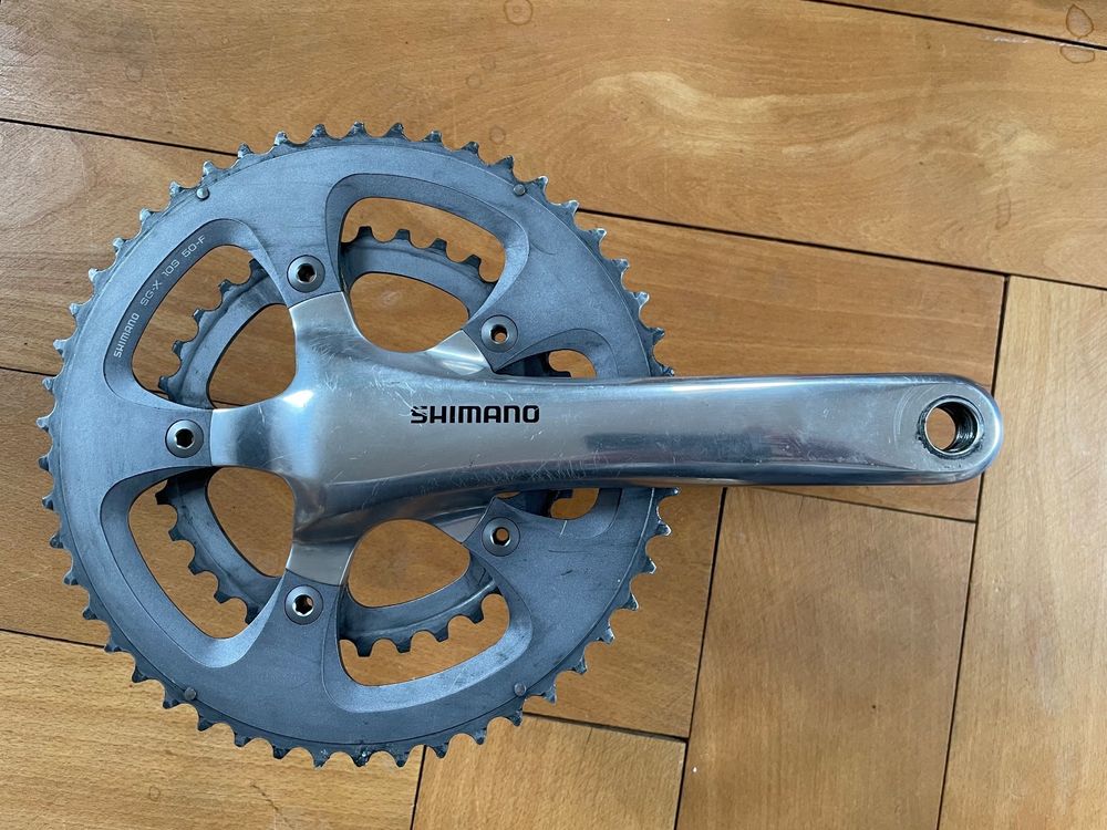 Shimano FC-R700 Kurbel 175mm 50-34 9- oder 10-fach (Gebraucht) in für ...