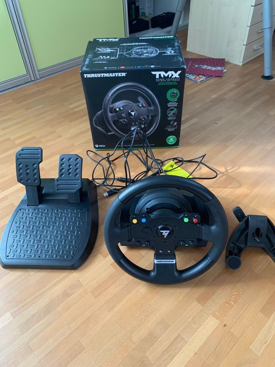 Thrustmaster TMX Racing Wheel Set mit Pedale (Gebraucht) in Riehen für ...