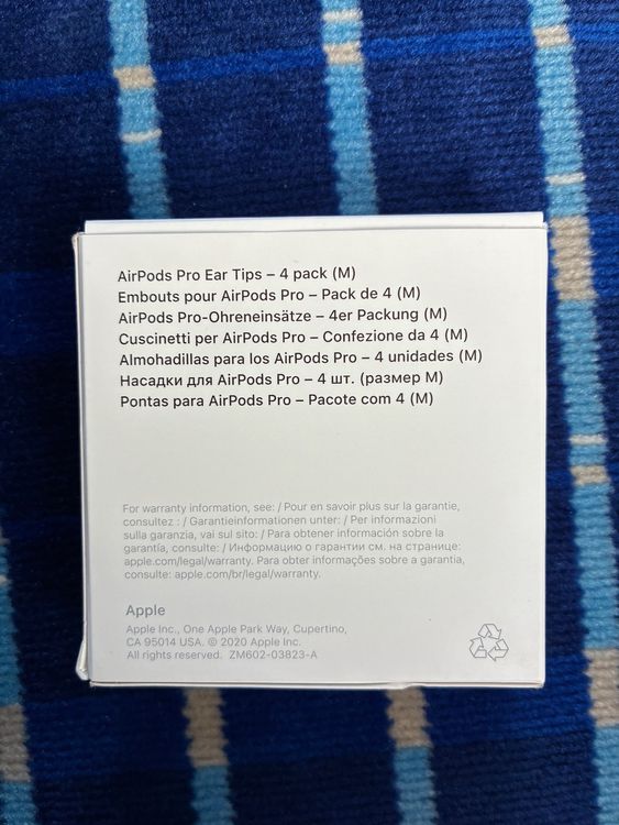 Apple Air Tips – 4er Pack (Größe M) (Gebraucht) in Wängi für CHF 4 ...