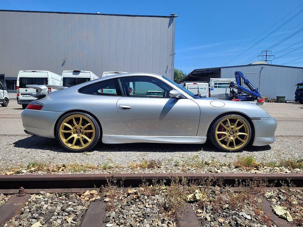 Porsche 911 996 Carrera Coupe mit Aerokit GT3-Paket ab Werk (Gebraucht ...