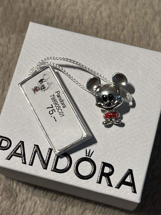 Pandora Charm Mickey Mouse (Neu und originalverpackt) in Mollis für CHF ...