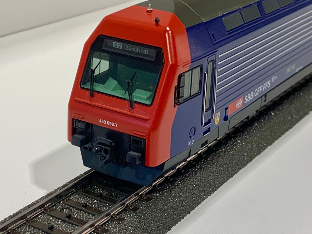 Hag Nr. 284 Re 450 S-Bahn Zürich WS digital/Metallausführung (Neu ...