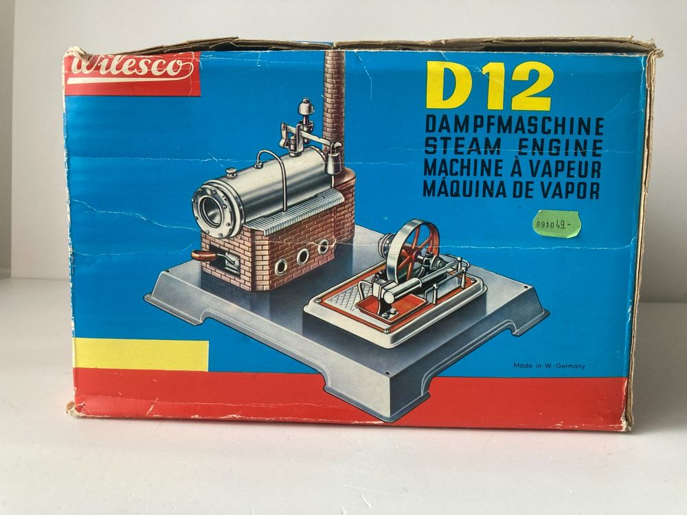 Dampfmaschine Wilesco D12 (Gebraucht) in Zwingen für CHF 112 – mit Lieferung auf Ricardo kaufen