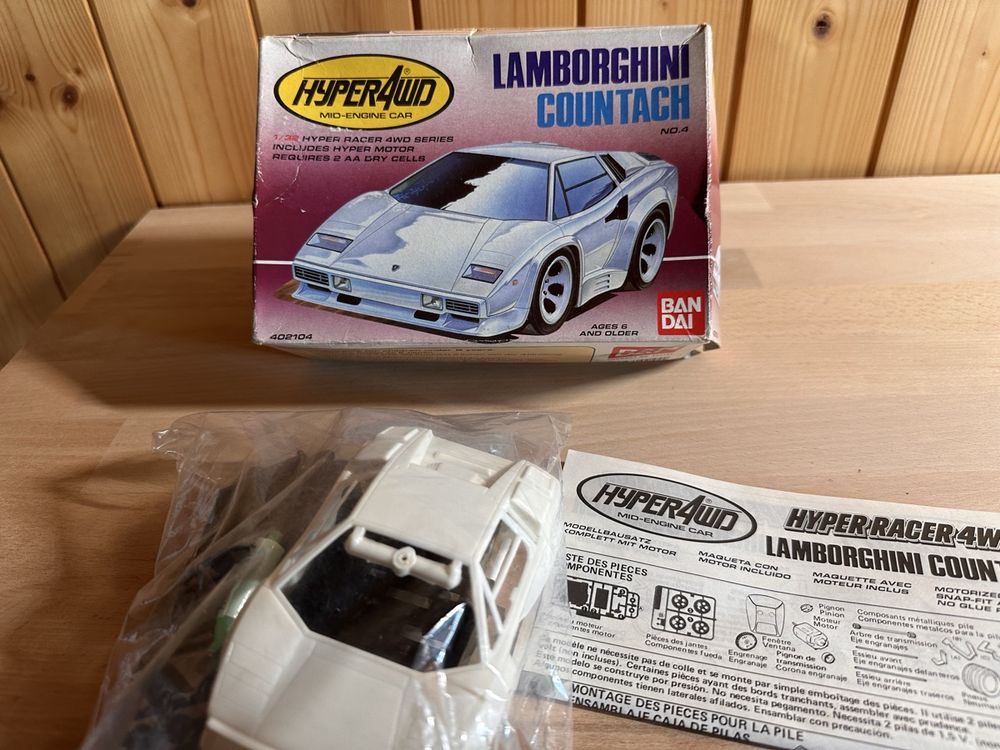 Lamborghini Countach Hyper-Racer 4WD Bausatz Modellauto (Neu (gemäss ...