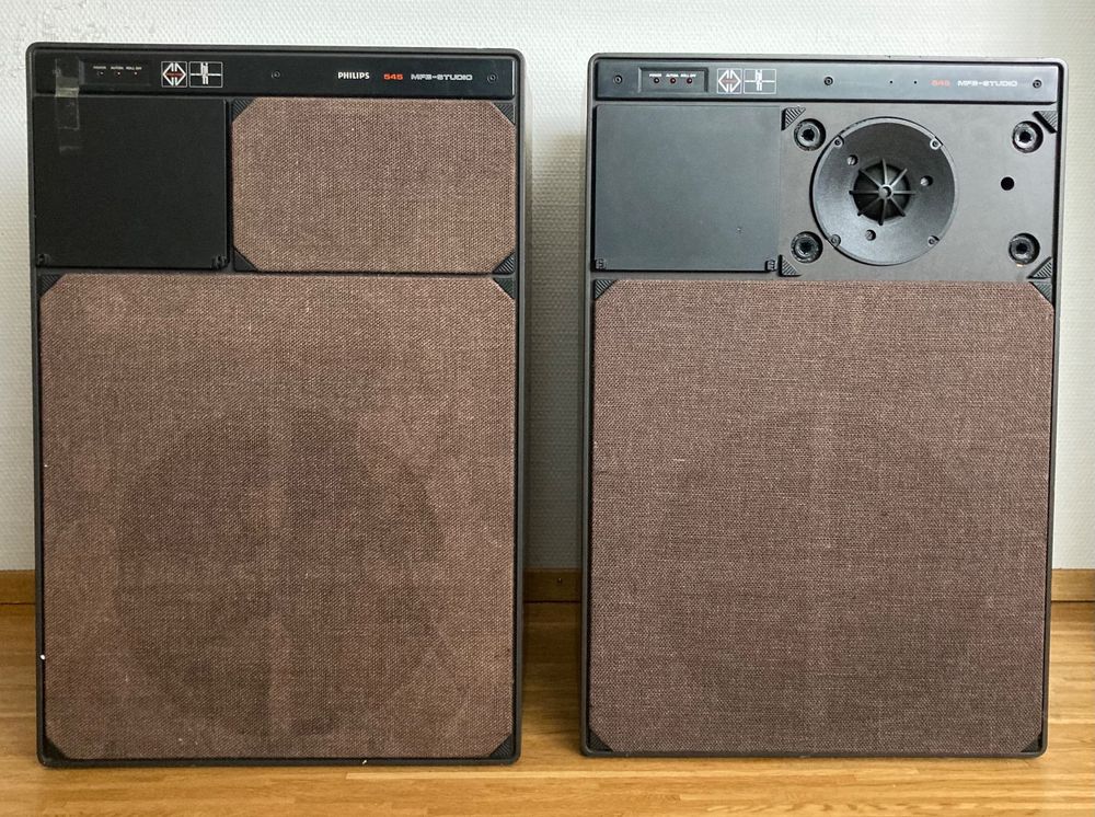 Rarität: Philips MFB 545 Aktiv-Studio-Lautsprecher (Gebraucht) in ...
