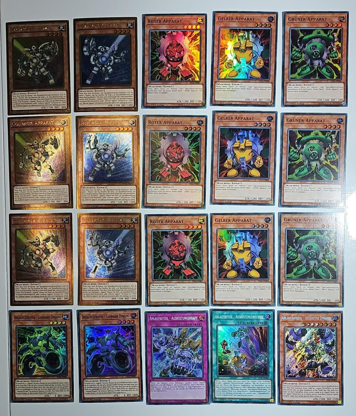 Yu-Gi-Oh! Apparate Apparat Maschinen Deck Core Sammlung (Neu und ...