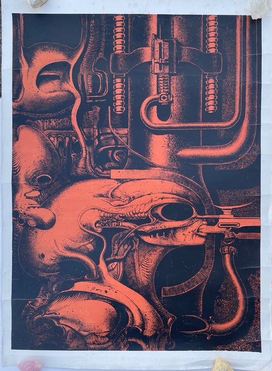 H. R. Giger (1940-2014) Lithographie Handsigniert (Gebraucht) in Root für CHF 1200 – mit ...
