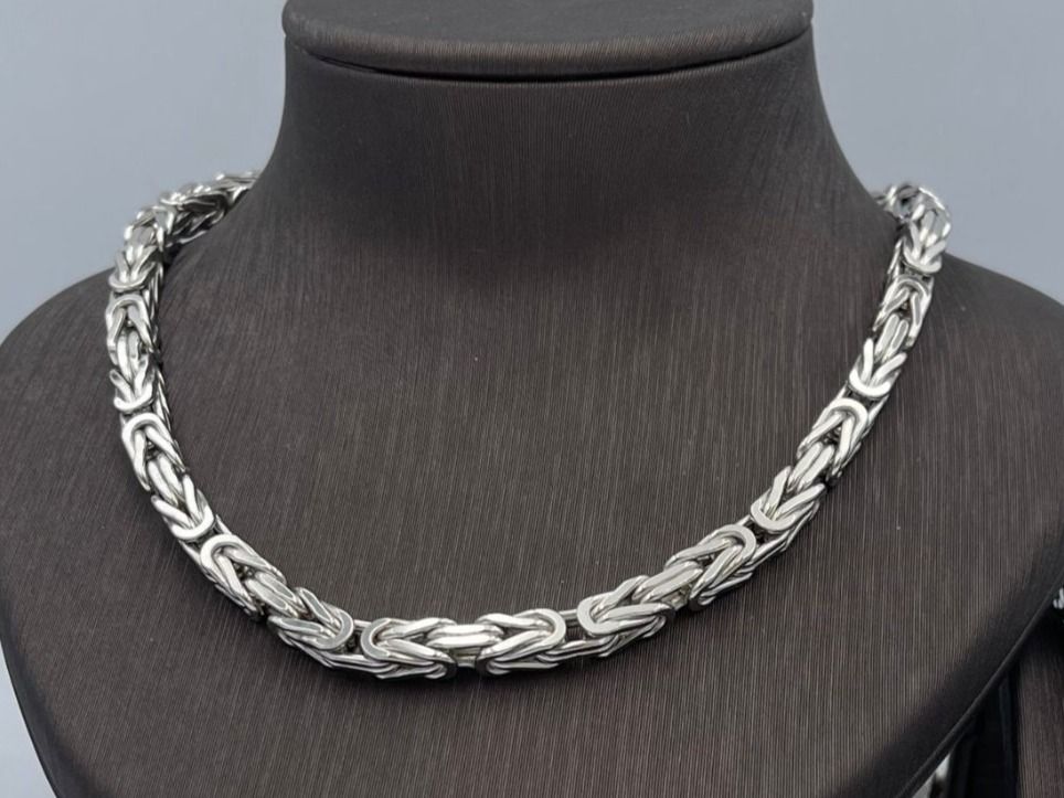 Konigskette 60 Cm Silber