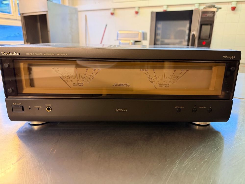 Technics SE-A909S – Stereo Power Amplifier / Endstufe, MOS C (Gebraucht ...