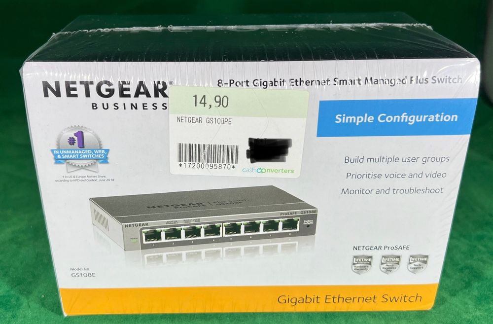 Neu : Netgear GS108E- Pro SAfe (Neu und originalverpackt) in Biel ...