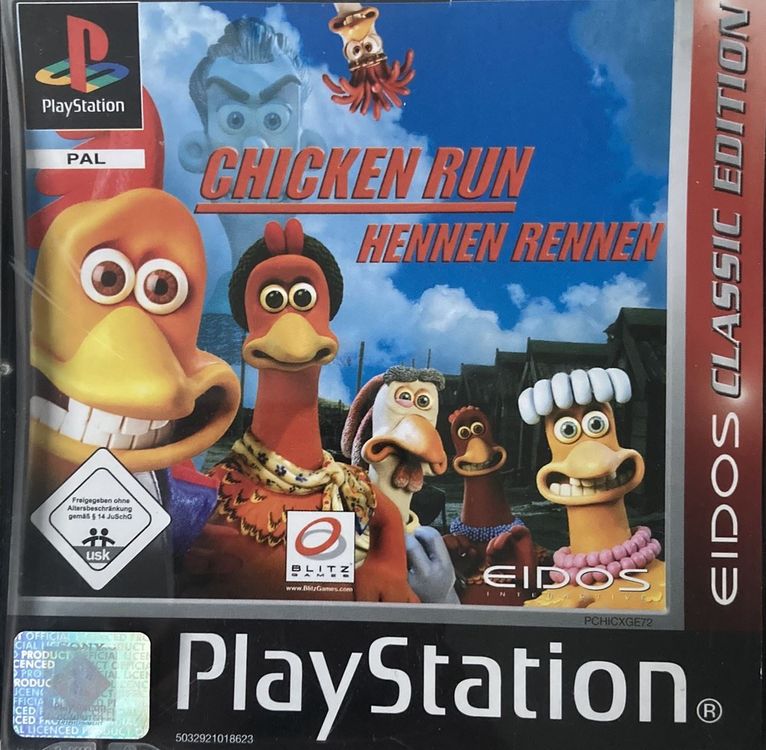 Chicken Run Hennen Rennen - SONY PS1 (Gebraucht) in Jonschwil für CHF ...