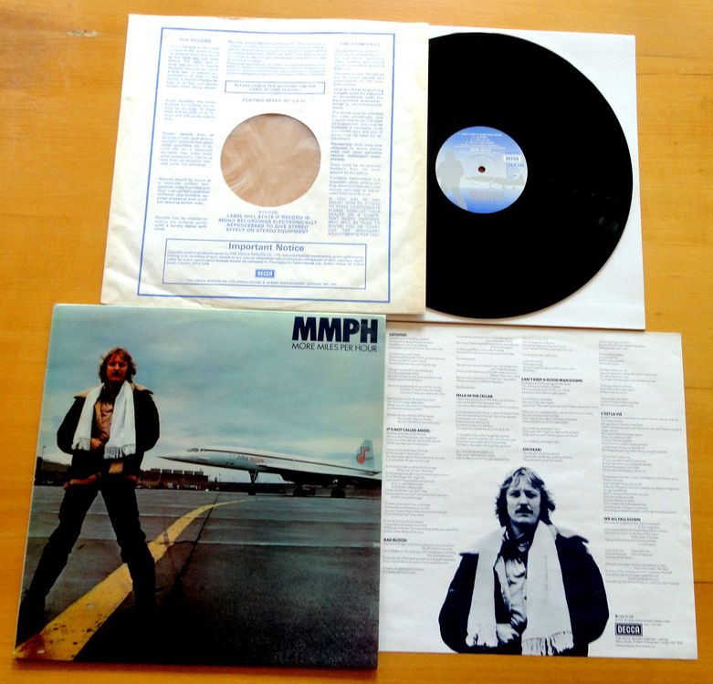 LP MMPH more miles per hour DECCA UK 1979 CLASSIC ROCK (Gebraucht) in ...
