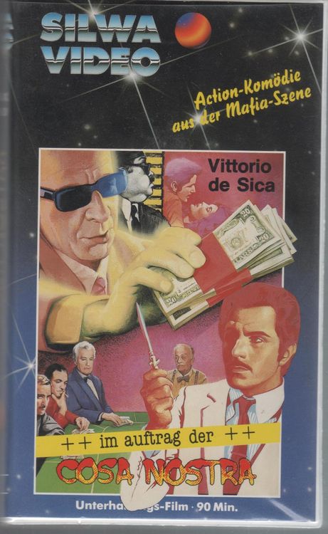 Im Auftrag der Cosa Nostra (I/F 1971) Silwa Video VHS U-137 (Gebraucht) in Remetschwil für CHF ...