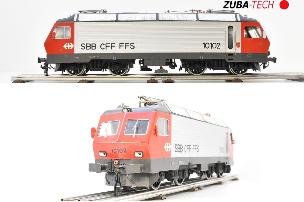 Eigenbau E-Lok Re 4/4 IV 10102 SBB Spur 0 3-Leiter (Gebraucht) in St ...