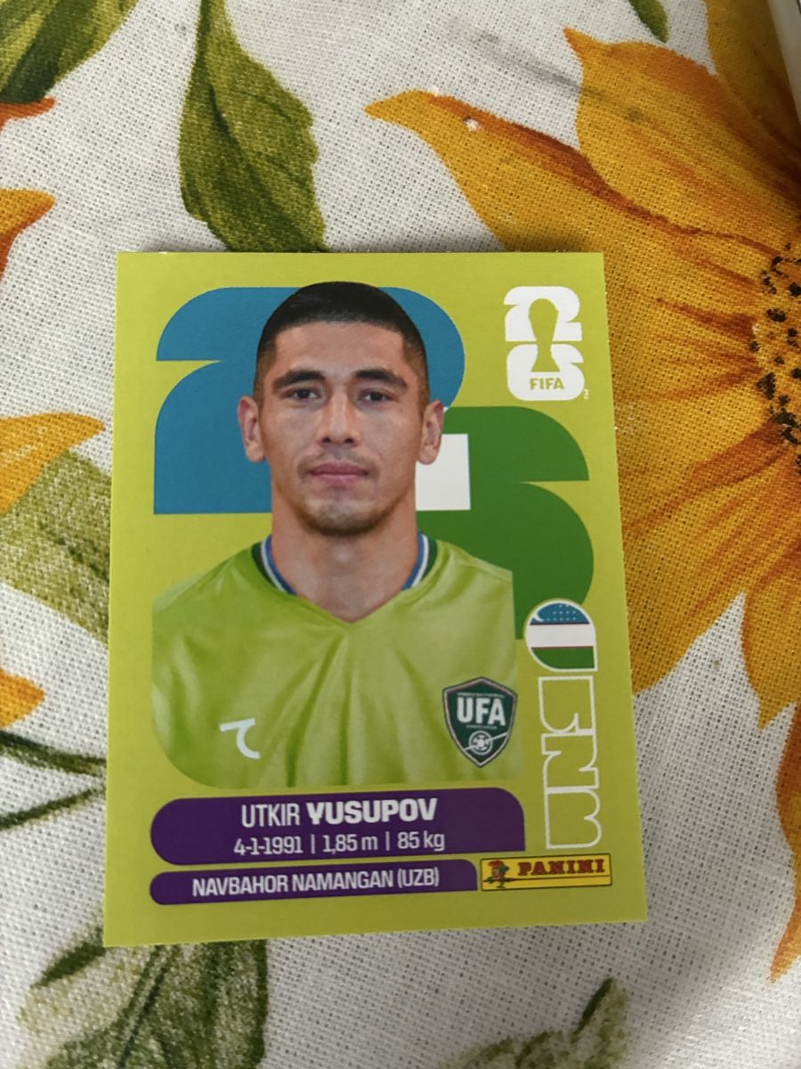 Panini FIFA World Cup 2026 Sticker Utkir Yusupov 23 UZB (Gebraucht) in ...