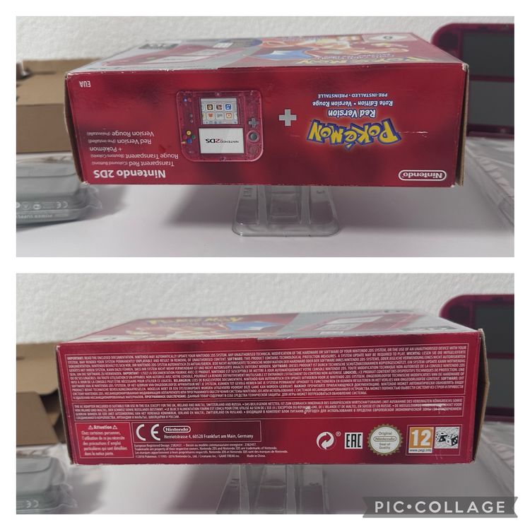 Nintendo 2DS Pokémon Rot Edition mit Ovp ab 1.- | Kaufen auf Ricardo