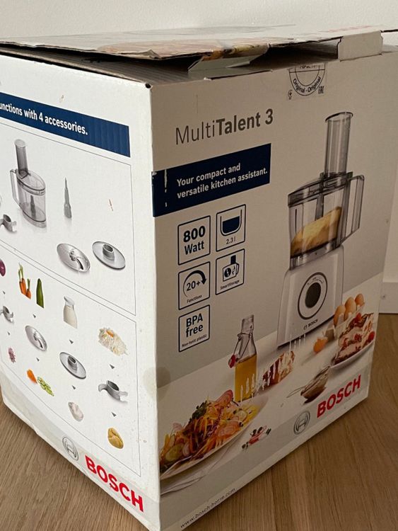Kompakt Küchenmaschine, Bosch, MultiTalent 3 | Kaufen auf Ricardo