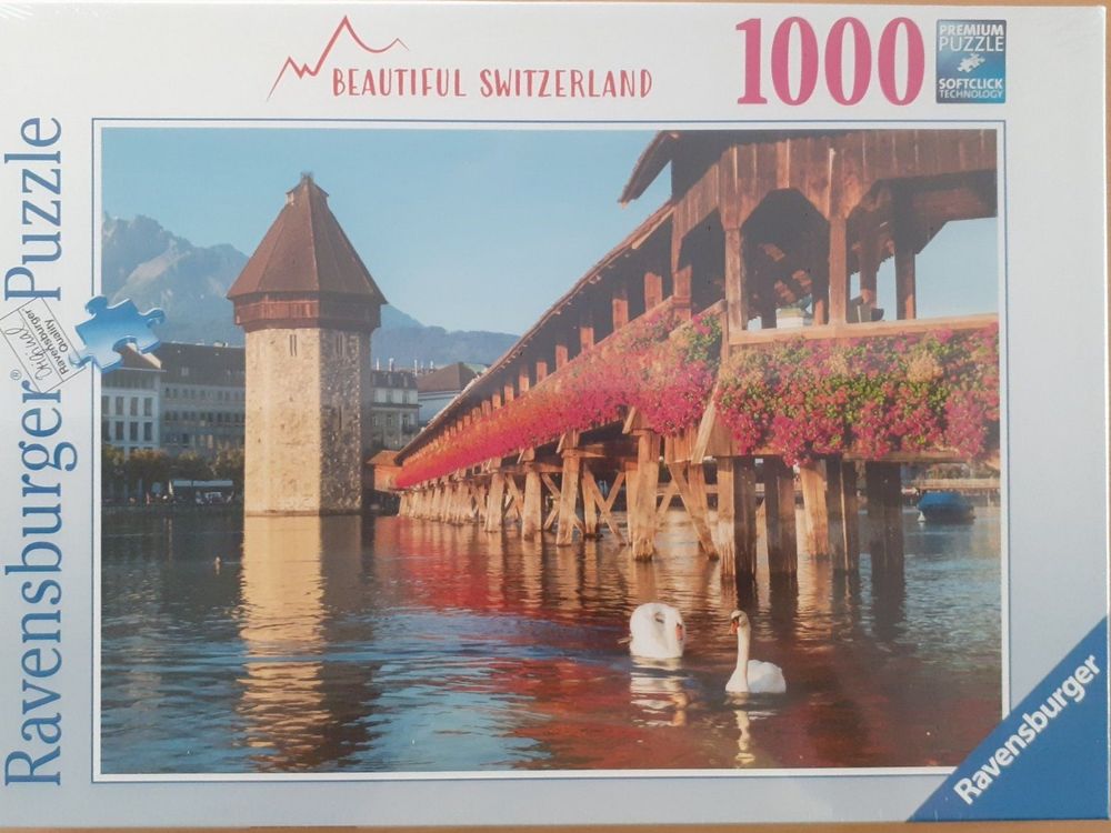 Luzern Kapellbrücke Puzzle Ravensburger 1000 er | Kaufen auf Ricardo