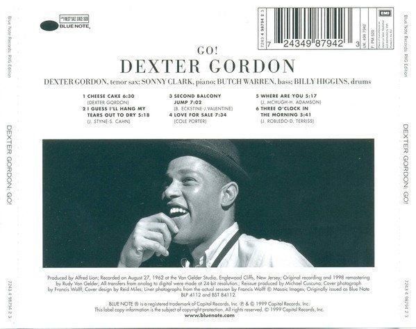 Dexter Gordon [BLUE NOTE] Billy Higgins, Sonny Clark (D'occasion) à ...