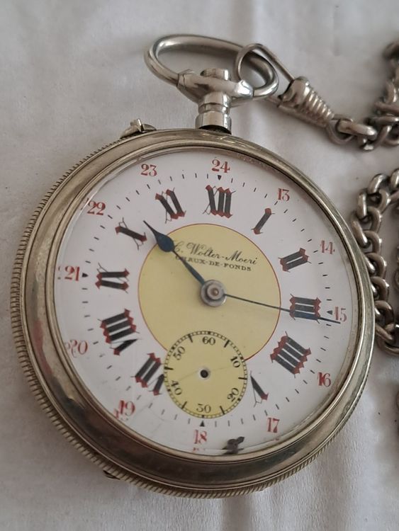 C Walter Moeri Helvetia Antik Taschenuhr (Gebraucht) in Neuhausen am ...