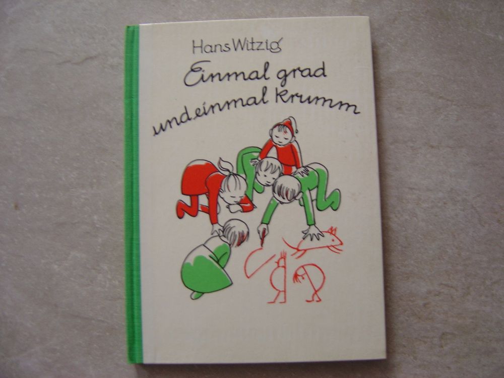 Hans Witzig *Einmal grad und einmal krumm (1. Auflage 1958) (Gebraucht ...