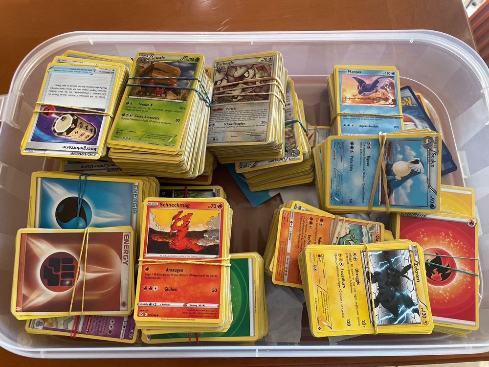 Set à 250 Pokemon Karten Original (Gebraucht) in Bergdietikon für CHF ...